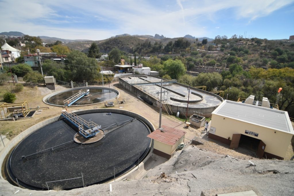 Supervisan Navarro y CEAG modernización de la planta tratadora de Noria Alta - Guanajuato Capital